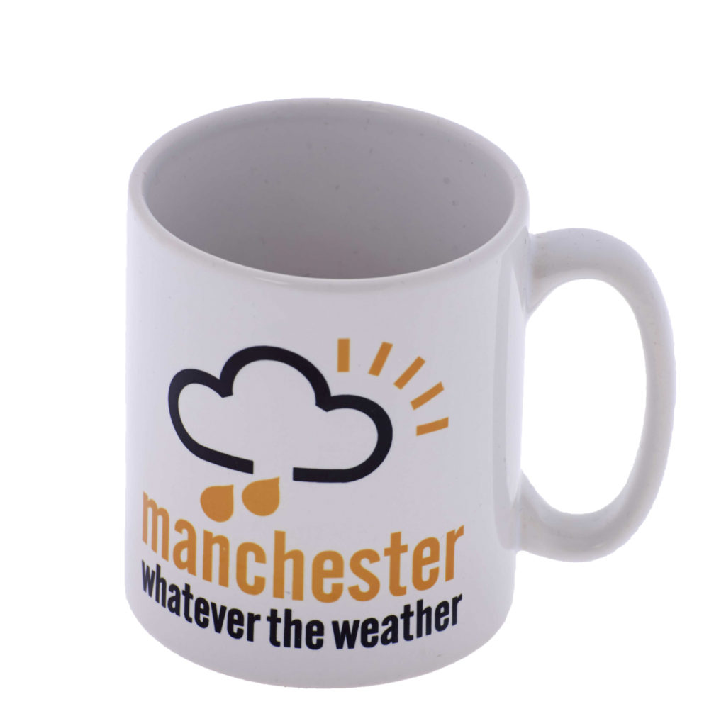 Whatever the Weather Mug - Manchester Souvenirs