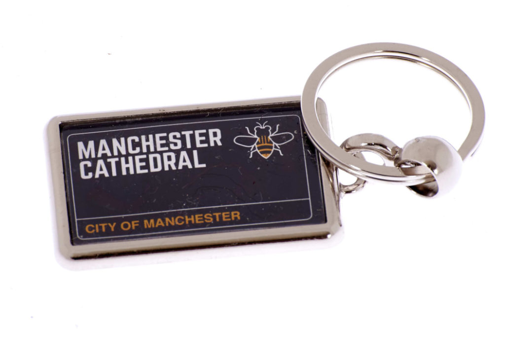Manchester Cathedral Key Ring - Manchester Souvenirs